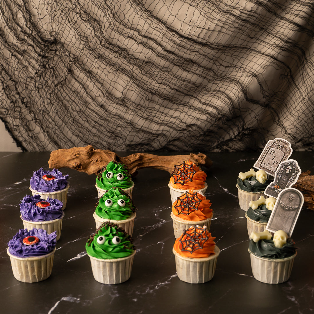 Trick-Or-Treat Halloween Mystery Cupcake | Elevete Patisserie | Same ...