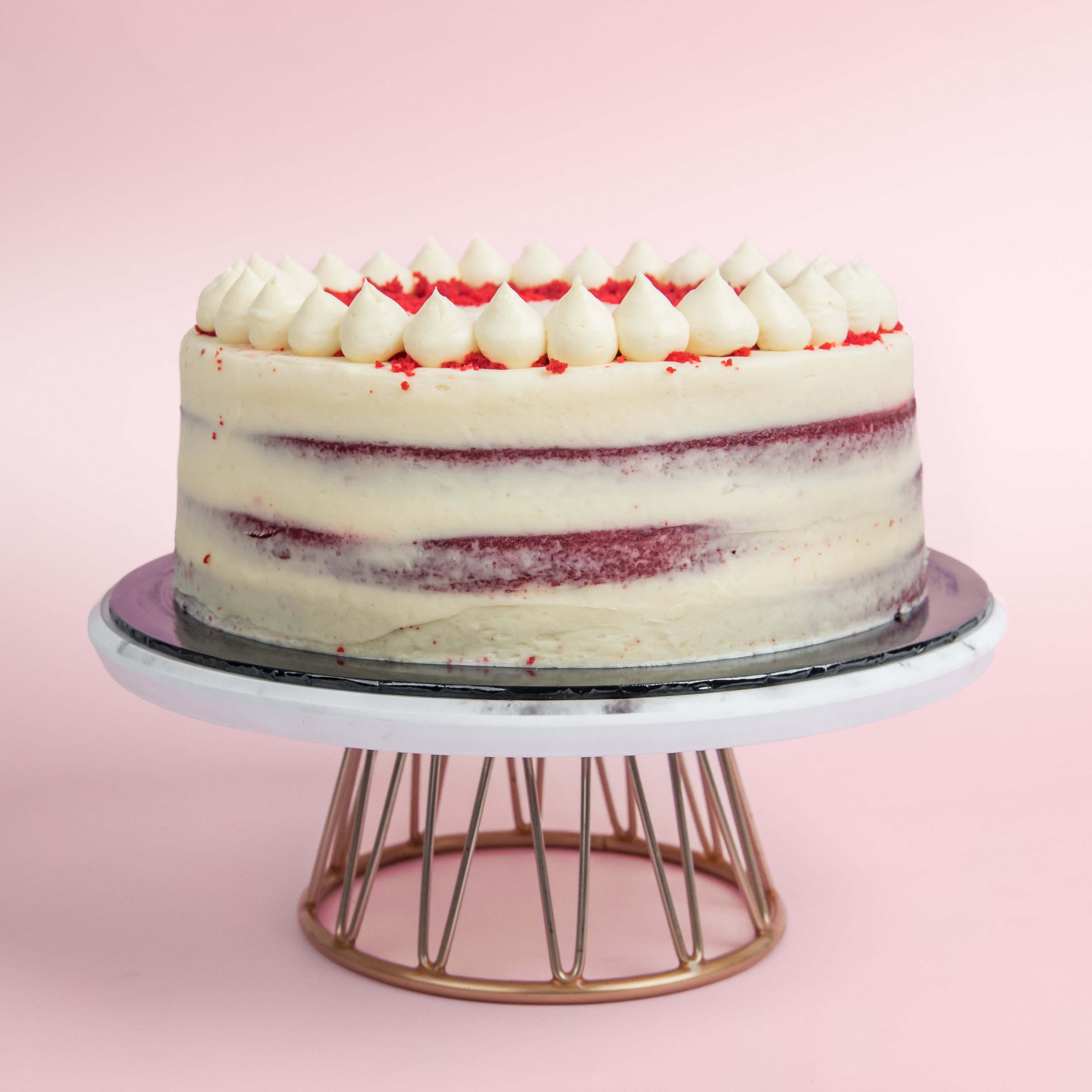 Raspberry Red Velvet Cake Elevete Patisserie