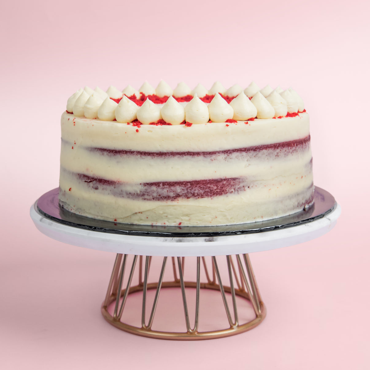 Raspberry Red Velvet Cake – Elevete Patisserie