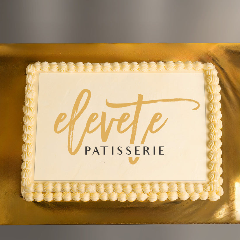 Custom Edible Image Rectangle Designer Cake 13.5 Inch x 9 Inch (3.6kg ...