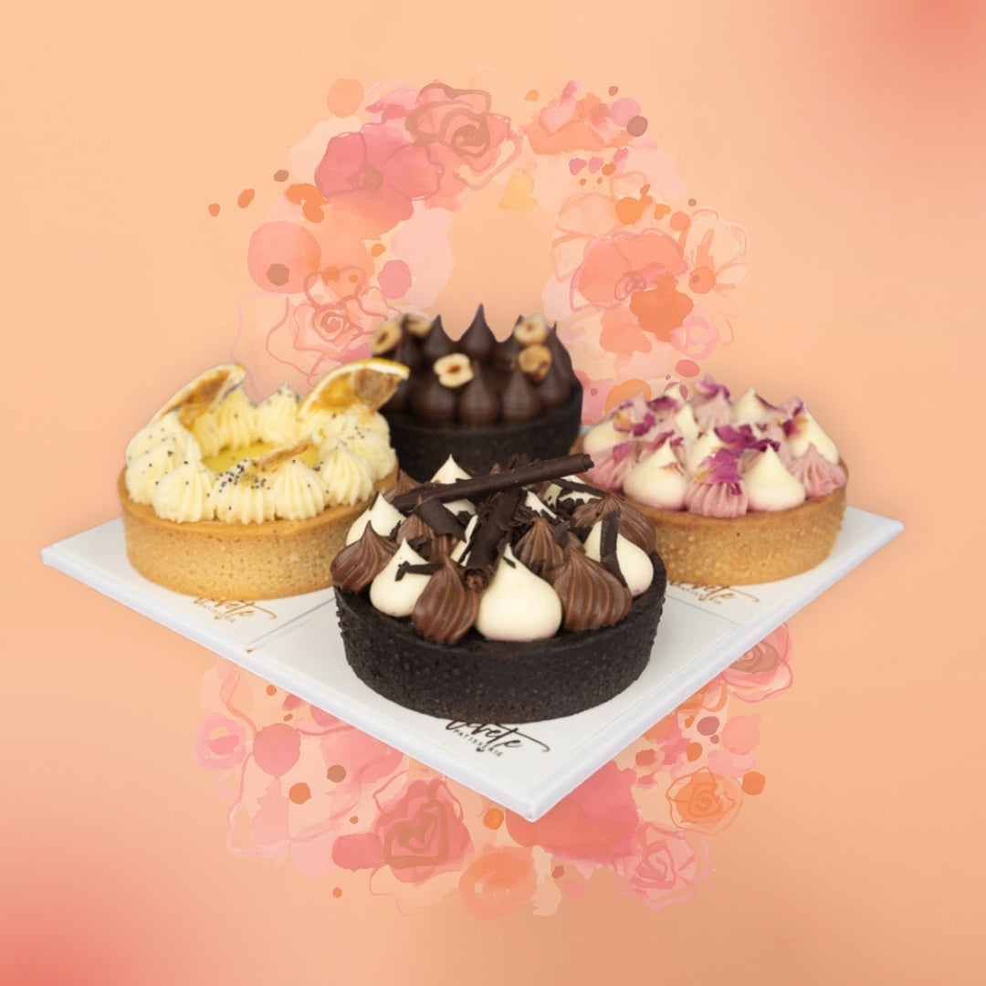 IWD Best-Sellers Tart Quartet | Gourmet Tart Gift Box for Women’s Day ...
