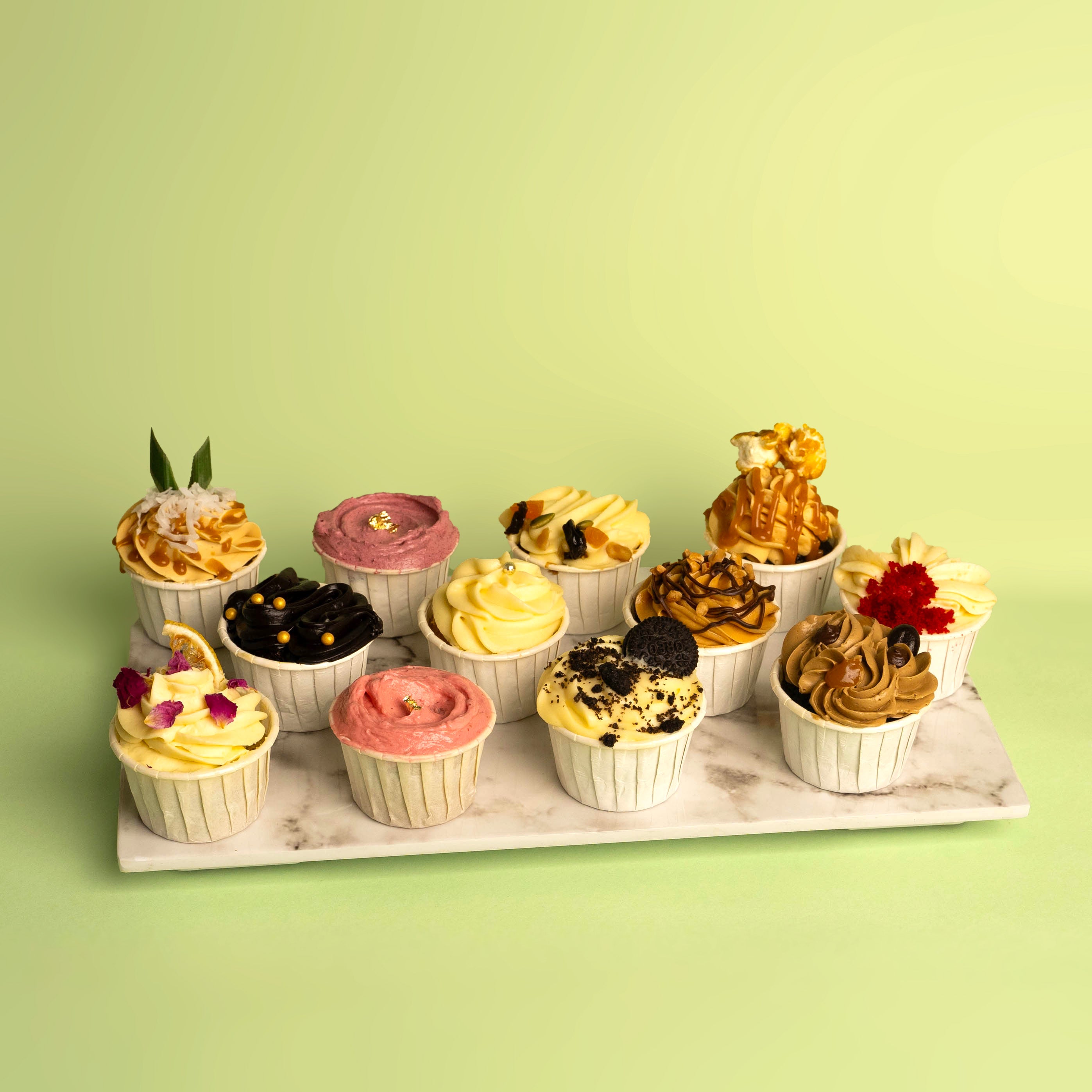 Mix & Match 12 Cupcakes – Elevete Patisserie
