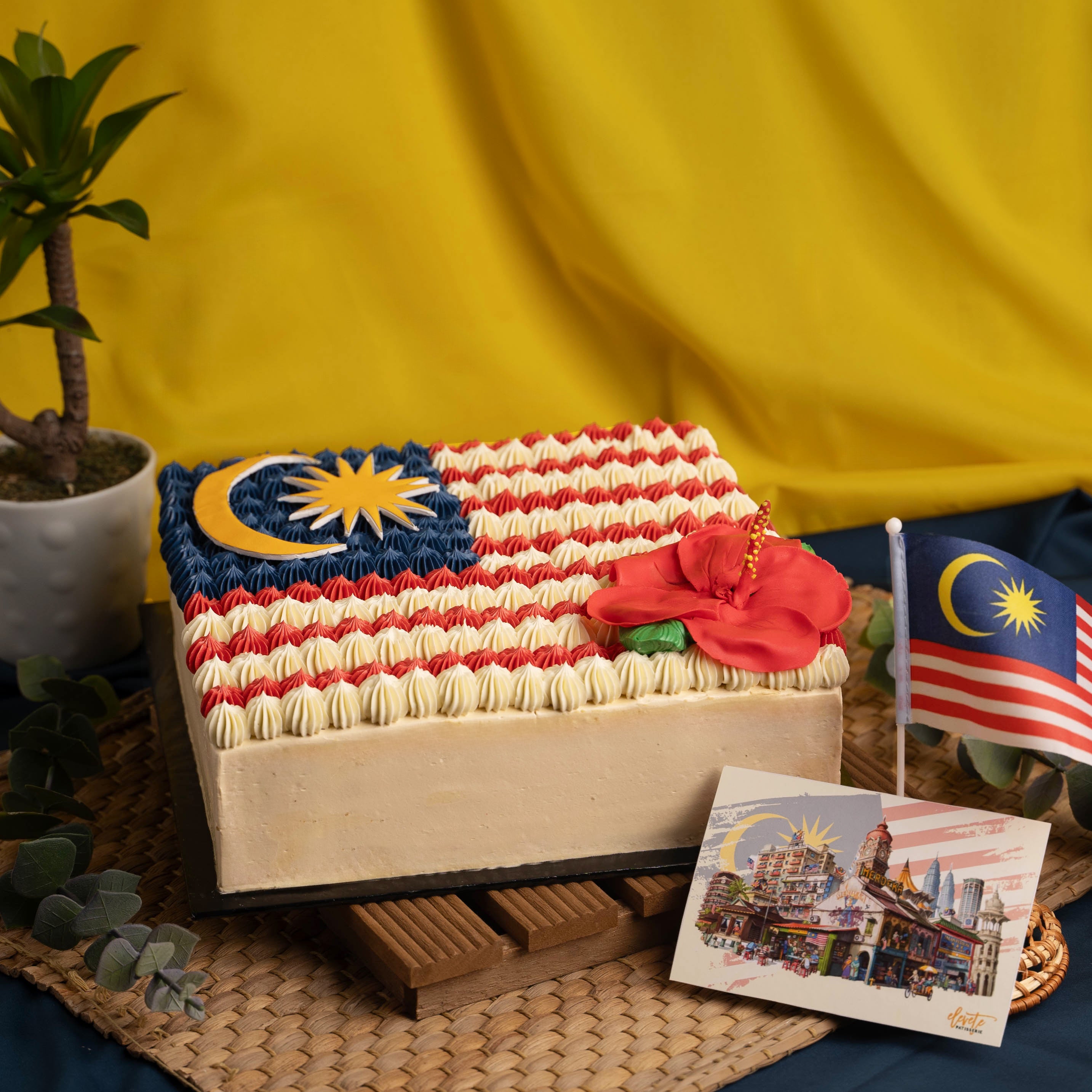 1 Malaysia Designer Cake | Elevete Patisserie | Same-Day Delivery