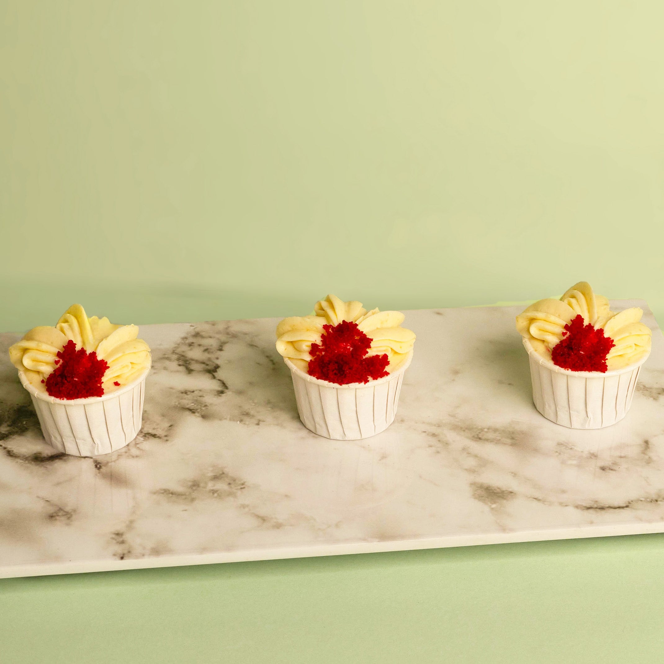 Raspberry Red Velvet Cupcakes – Elevete Patisserie