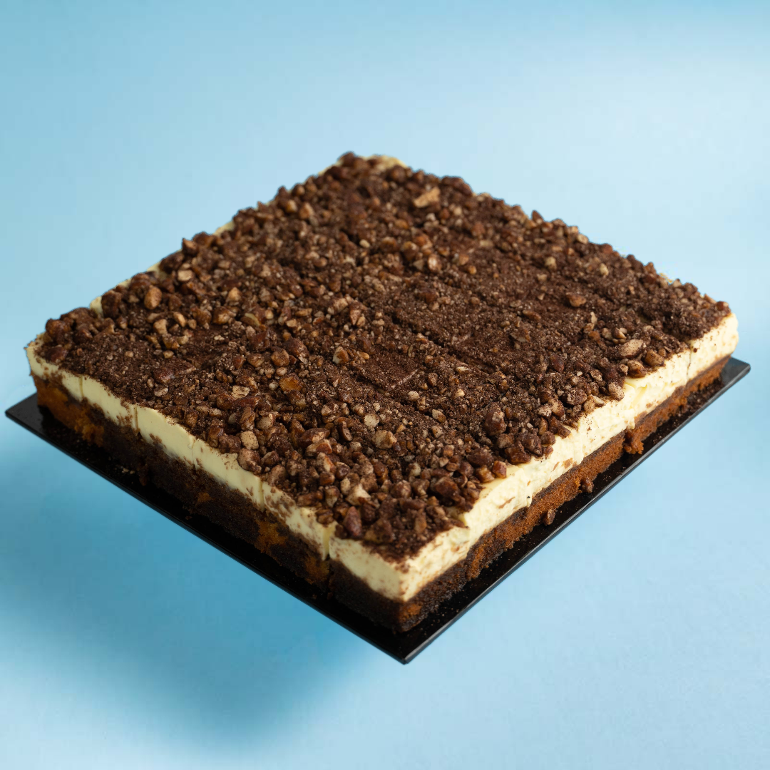 Square Tiramisu Cake Bites 9 Inch (1.9kg) – Elevete Patisserie