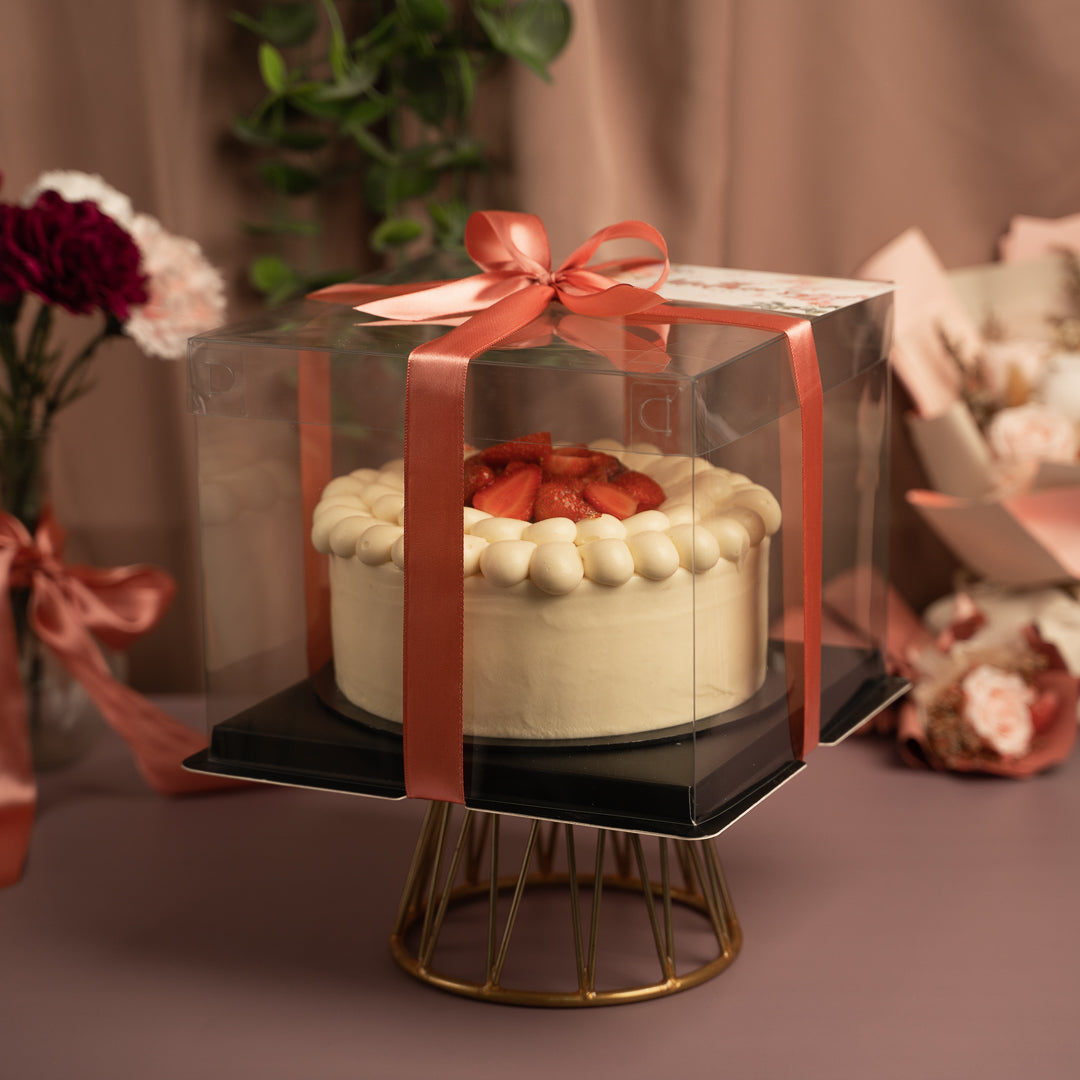 Strawberry Mousse Entremet – Elevete Patisserie