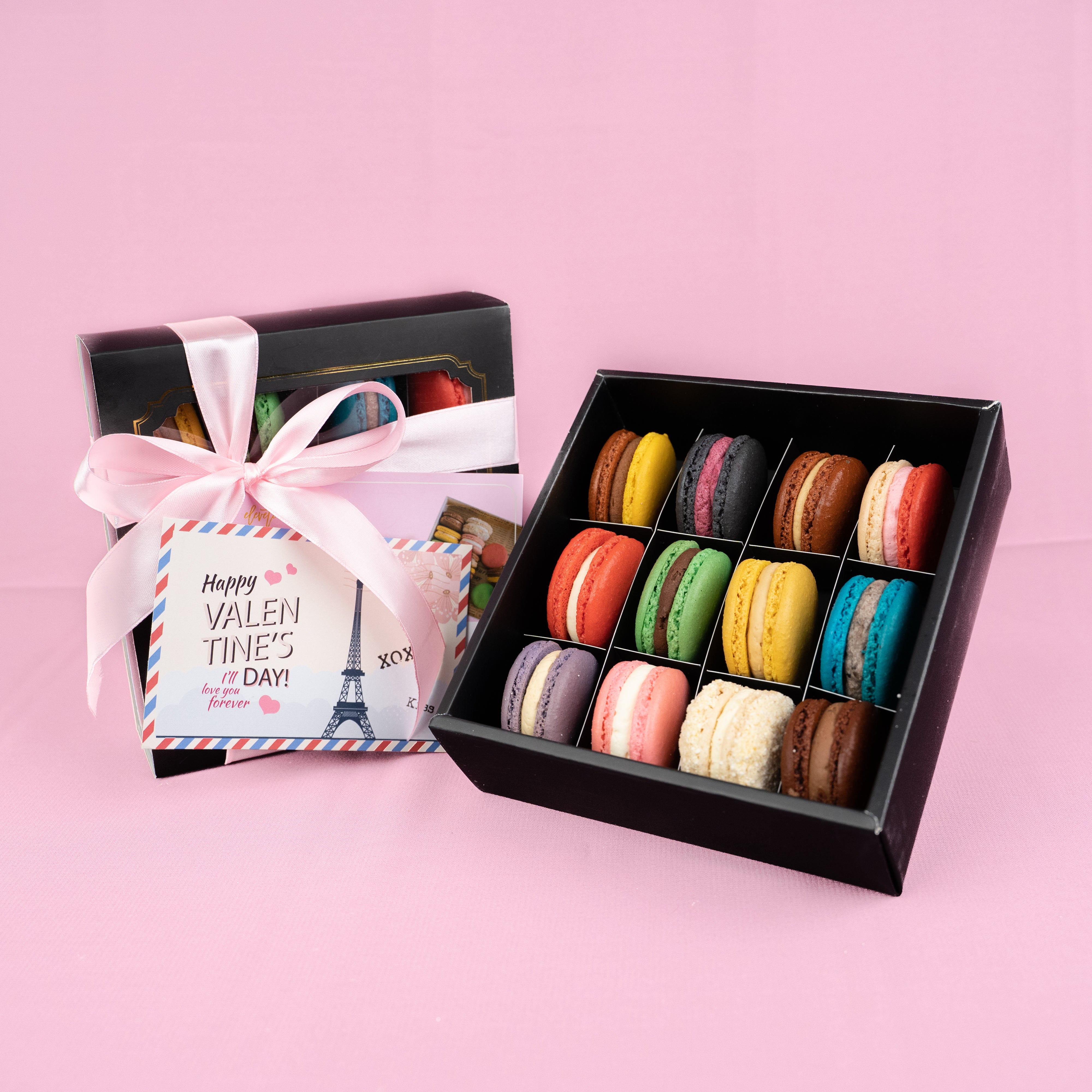 Valentine's Day Macaron Gift Box – Elevete Patisserie