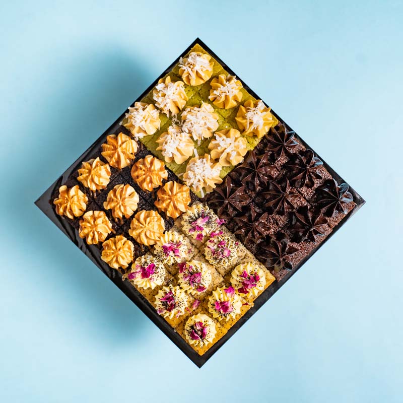 Mix & Match Cake Bites 9 Inch (1.2kg) – Elevete Patisserie